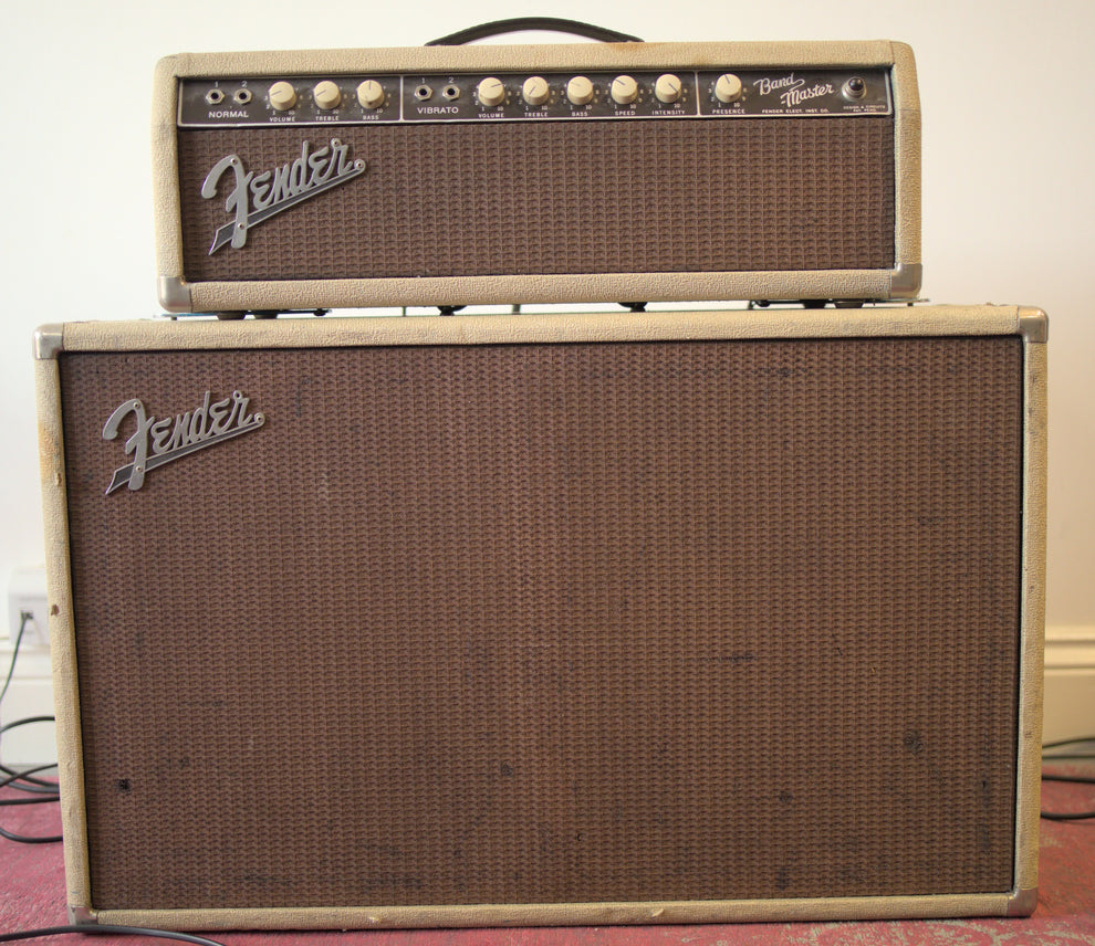 Fender Blonde Bandmaster 6G7-A Piggyback (1962) – Sweet Amps