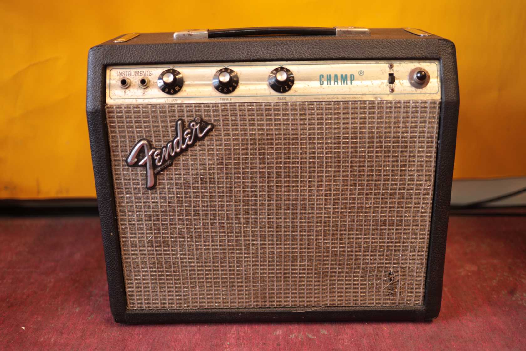 Fender Silverface Champ (1980) – Sweet Amps